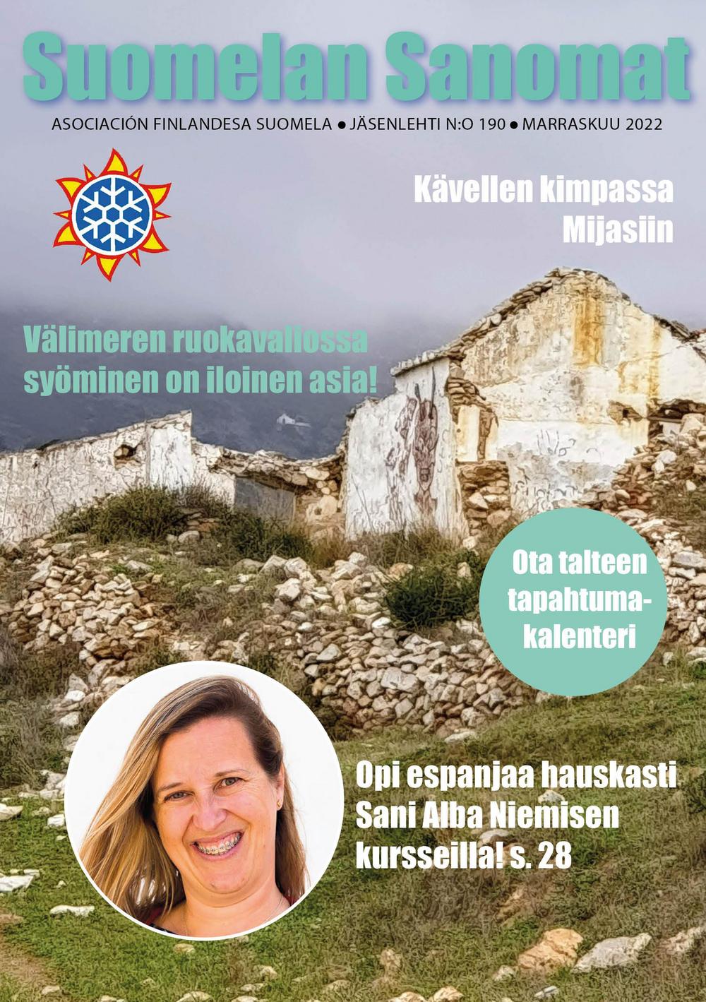 Marraskuun Suomelan Sanomat ilmestynyt - Asociación Finlandesa Suomela